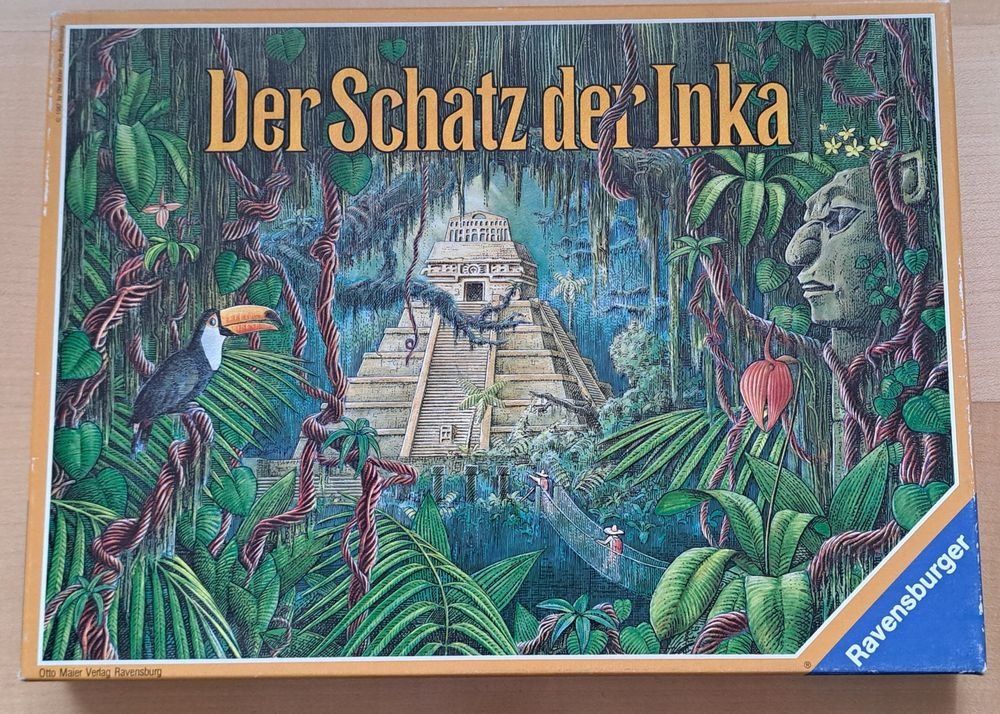 Brettspiel: Der Schatz der Inka Alt / Vintage / Rarität (Gebraucht) in ...