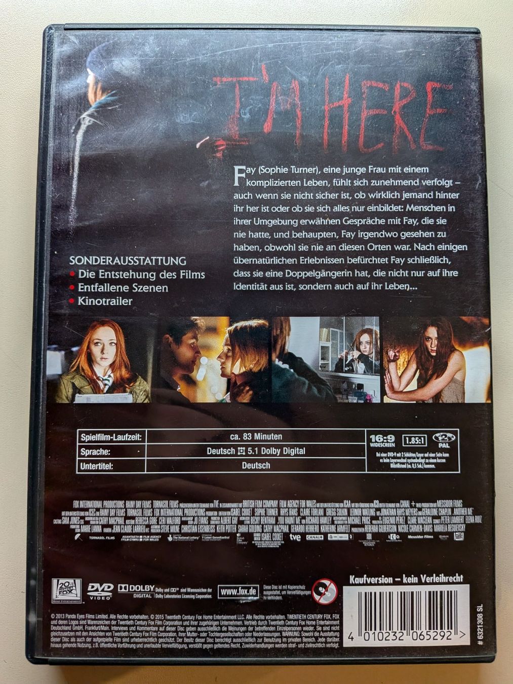 "Another Me - Mein zweites Ich" mit Sophie Turner [DVD] (Gebraucht) in ...
