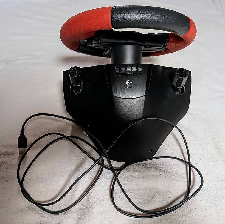 Logitech Formula Force EX Lenkrad, Pedale, PC, USB (Gebraucht) in ...