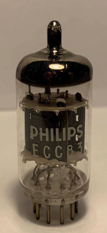 2 Philips ECC83 (12AX7) Röhren/Tubes NEUF- BOITE D'ORIGINE (Neuf avec ...