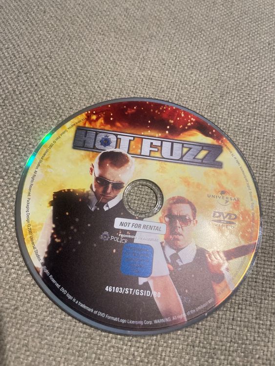 Hot Fuzz DVD - Action Komödie für Filmfans! Top Zustand! (Gebraucht) in ...