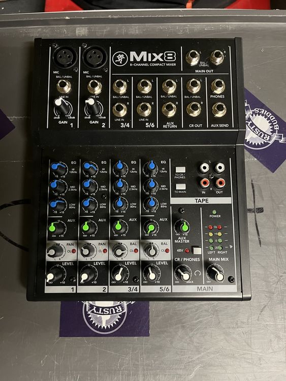 Mix8 8-Kanal Kompaktmixer OVP (Gebraucht) in worben für CHF 70 – mit ...