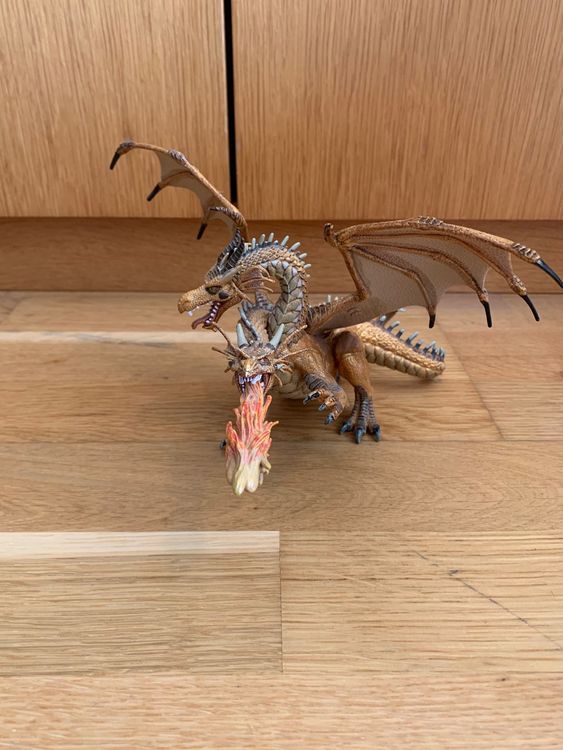 Papo 38938 Two Headed Dragon Figure Gold | Kaufen auf Ricardo