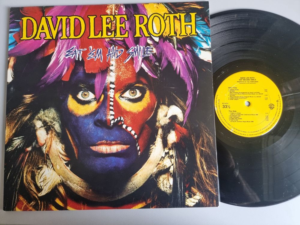 LP David Lee Roth – Eat 'Em And Smile (Gebraucht) in Schaffhausen für ...