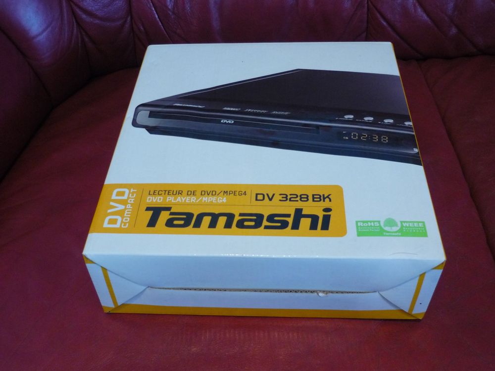Neu und OVP DVD mini Player Tamashi DV 328 BK - MPEG4 (Neu und originalverpackt) in Beringen für ...