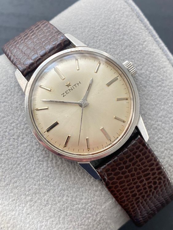 Vintage Herrenuhr ZENITH Handaufzug | Kaufen auf Ricardo