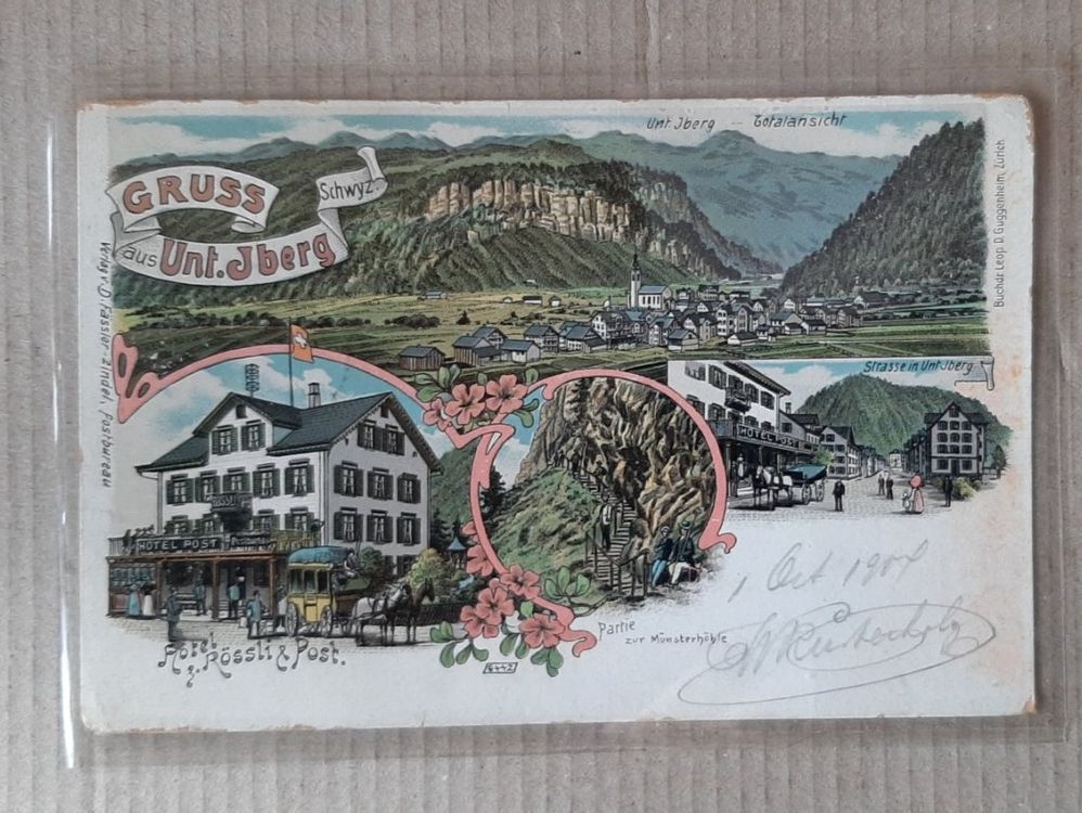 Ansichtskarte gruss aus Unteriberg | Kaufen auf Ricardo