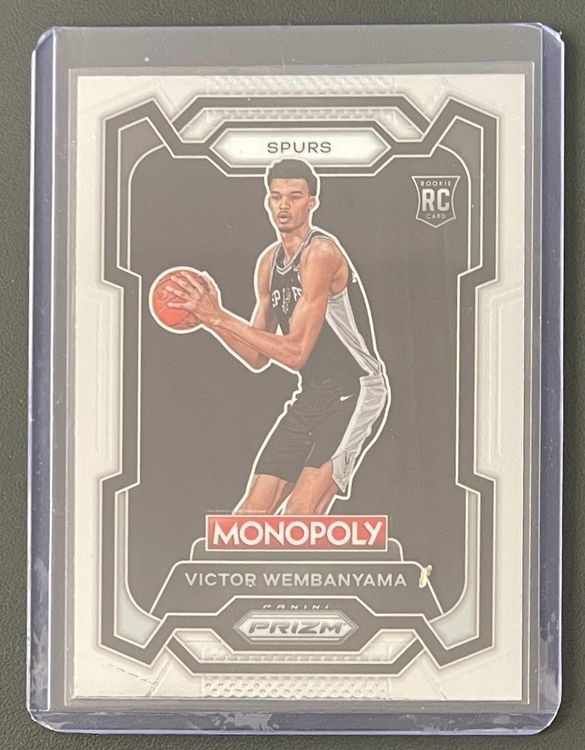 NBA Victor Wembanyama Wemby 2023 Prizm Monopoly Rookie Card | Kaufen ...