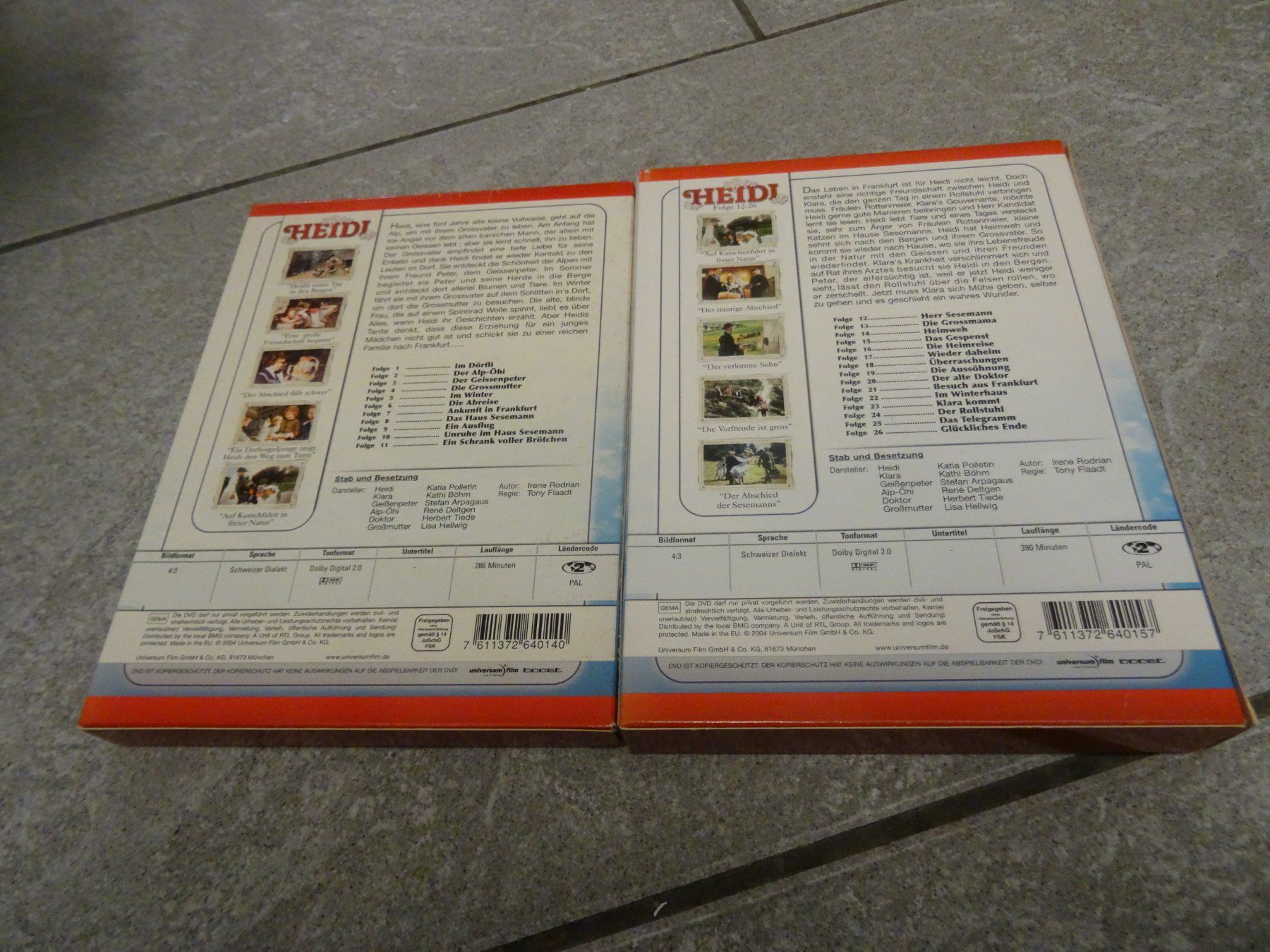 Heidi DVD Swiss Edition, Folge 1-26 DVD SCHWEIZER DIALEKT (Gebraucht ...