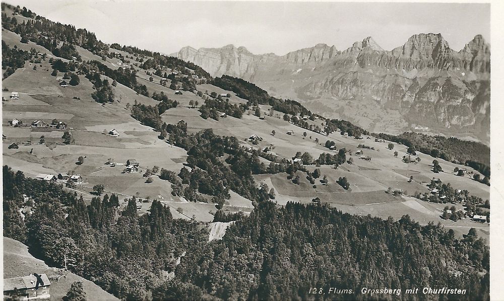 Flums - Flumserberg - Grossberg (Vierziger -Jahre) (Gebraucht) in Flums ...