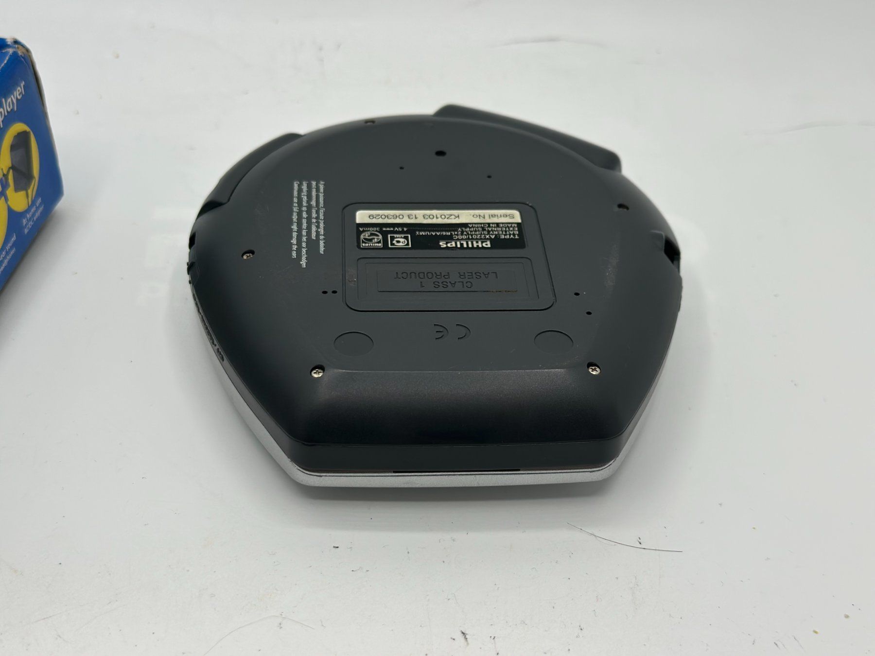 Philips AX 2201 Discman Baladeur CD Player Portable+Test OK! (Gebraucht ...