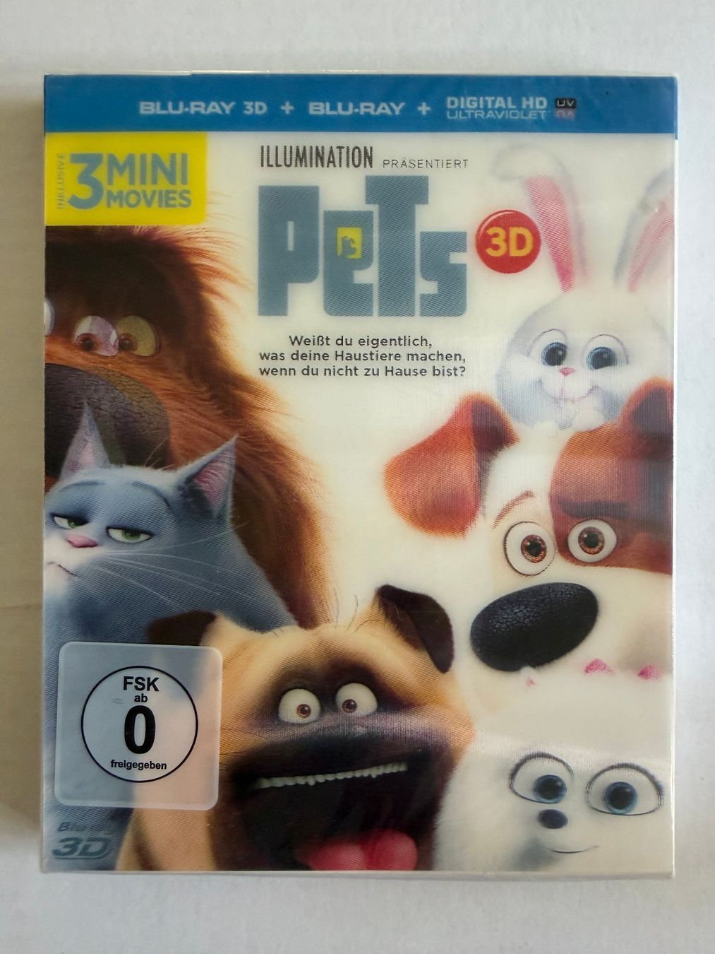 Pets - Blu-ray 2D + 3D - neu & originalverpackt (Neu und ...