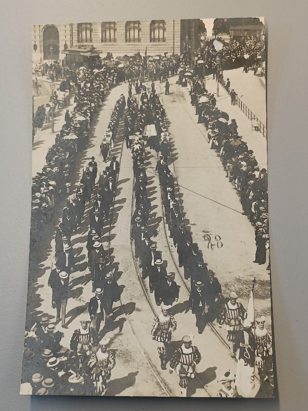 Echt Photo Karte / Umzug in Basel ca. 1910 (Gebraucht) in Brugg AG für ...