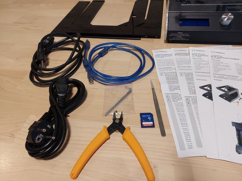 3D Drucker Renkforce RF100 v2 (Gebraucht) in Aedermannsdorf für CHF 125 ...