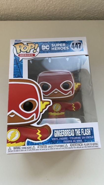 Funko Pop Super Heroes Gingerbread The Flash Vinyl Figur | Kaufen auf ...