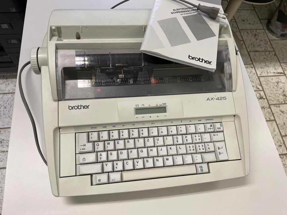 Brother AX-425 Schreibmaschine elektronisch Top Zustand (Gebraucht) in ...