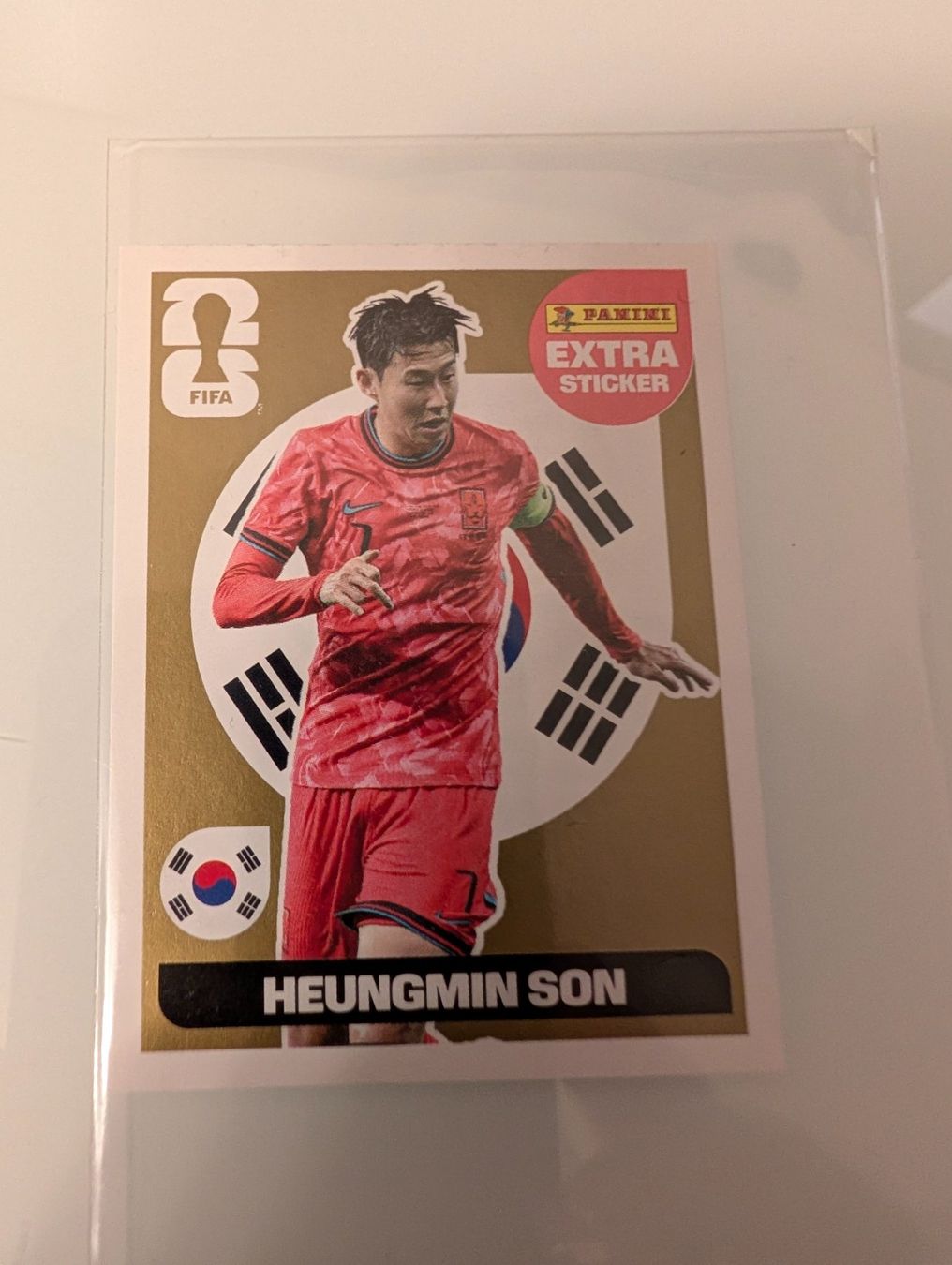 * Panini WM 2026 - Extra Sticker - Heungmin Son - Gold * (Neu (gemäss ...