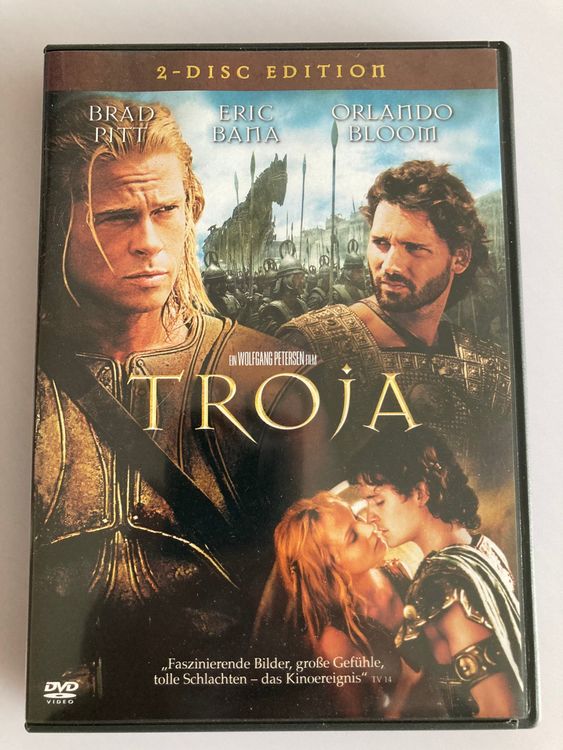 Troja 2-Disc Edition DVD - Brad Pitt Orlando Bloom (Gebraucht) in Chur ...