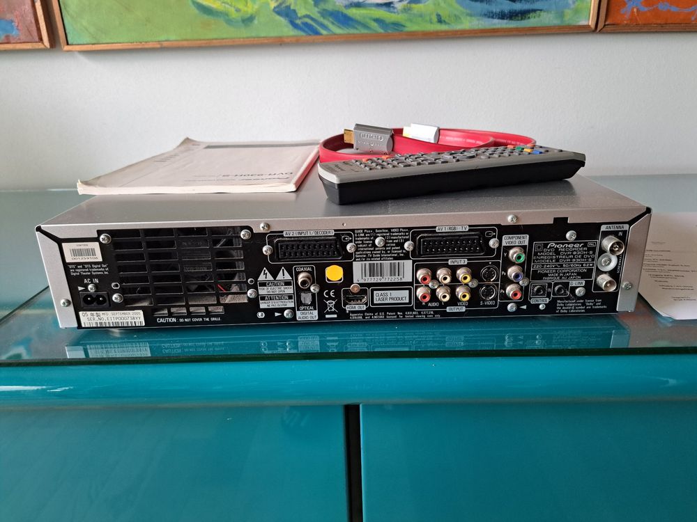Pioneer DVR-930H-S DVD Recorder zu verkaufen (PAL System) | Kaufen auf ...