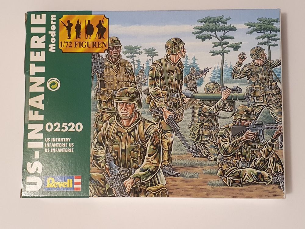 Revell US Infantrie Modern OVP / 1:72 Figuren Infantry #L (Neu und ...