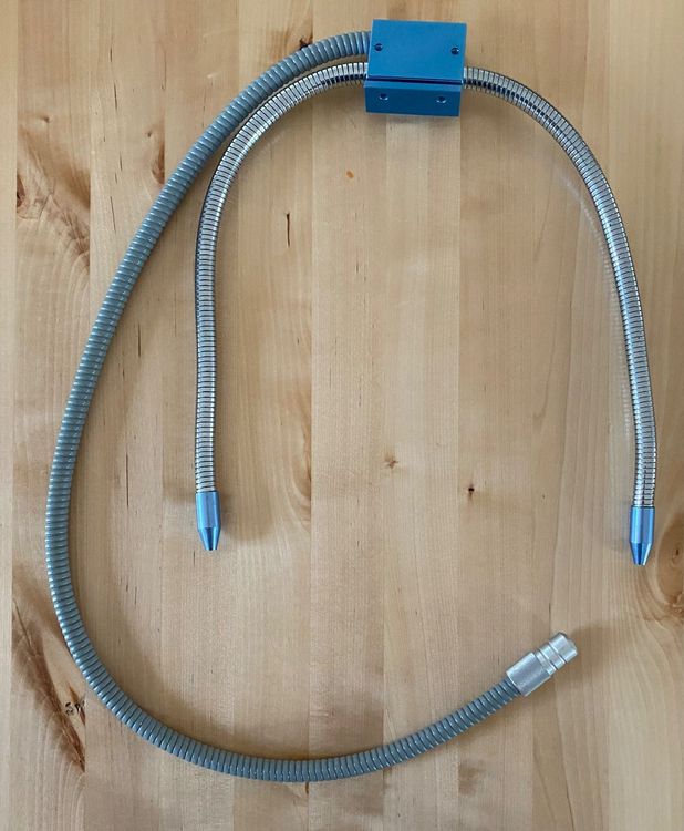 Schwanenhals Lichtleiter 2 armig | Kaufen auf Ricardo