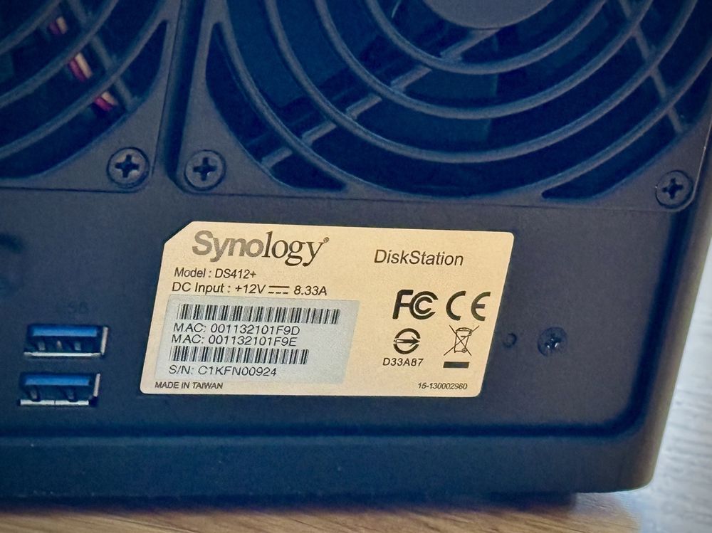Synology DS412+ (ohne Disk) | Kaufen auf Ricardo