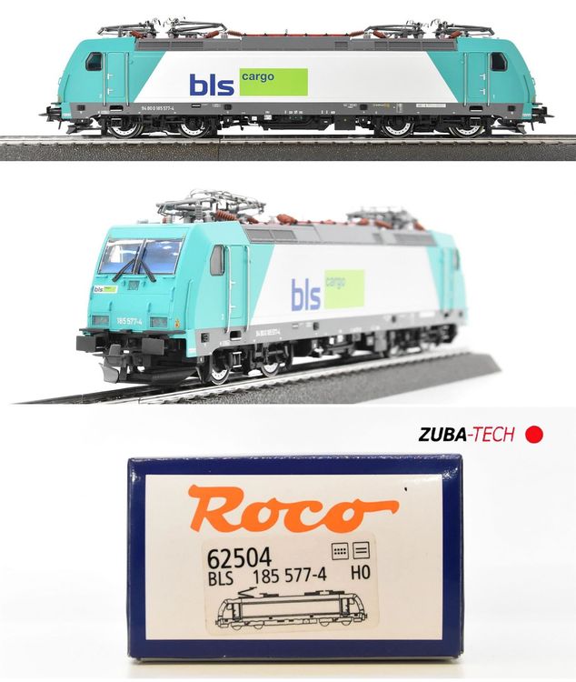 Roco 62504 E-Lok Re 185 BLS Cargo H0 GS | Kaufen auf Ricardo