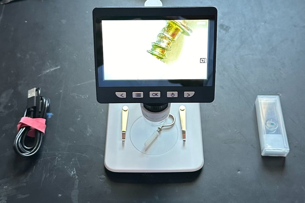 Microscope numérique, HD 1080P, 2M, Grossissement 50x-1000x (D'occasion ...