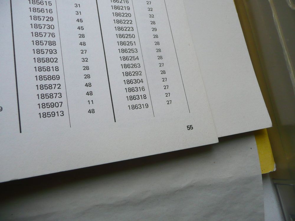 PIAGGIO MOFA SI ERSATZTEILKATALOG 1979 MOTOR WIE CIAO CBA GI (Gebraucht ...