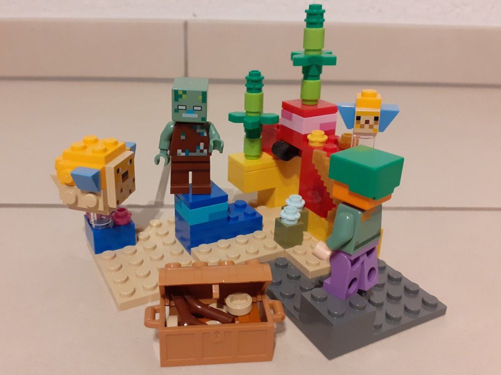 Lego-Minecraft "das Korallenriff" (Gebraucht) in Volketswil für CHF 3 ...