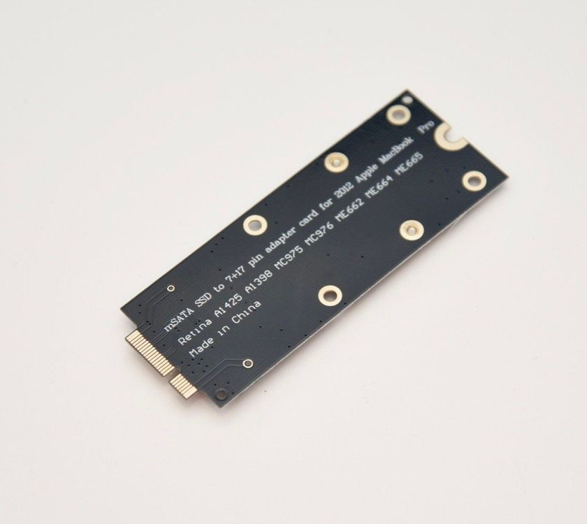 mSATA SSD adapter for MacBook Pro Retina [2.1] (Gebraucht) in Aven für ...