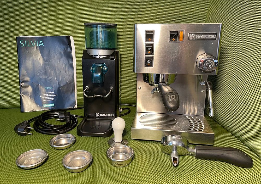 Espressomaschine Rancilio Miss Silvia und Mühle Rocky S (Gebraucht) in ...