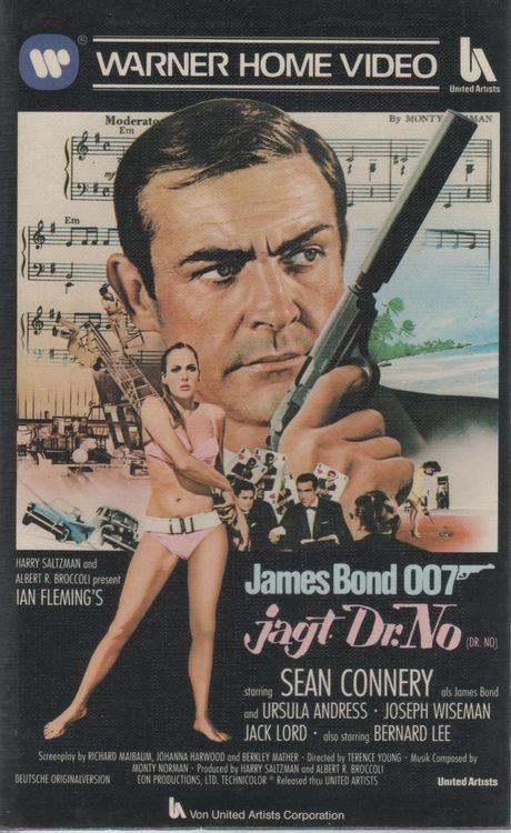 James Bond – 007 jagt Dr. No (GB 1962) Warner Home Video VHS (Gebraucht) in Remetschwil für CHF ...