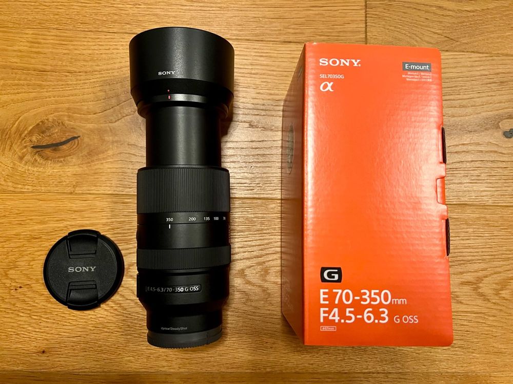 Sony E 70-350 mm f/4.5-6.3 G OSS zu verkaufen (Gebraucht) in Altdorf für CHF 490 – mit Lieferung ...
