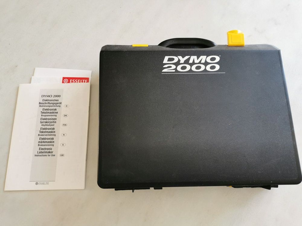 DYMO 2000 elektron. Beschriftungsgerät (Neu (gemäss Beschreibung)) in ...