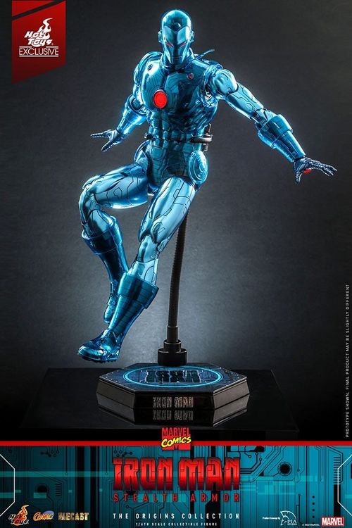 Marvel 1/6 Iron Man (Stealth Armor) Hot Toys Exclusive 33 cm | Kaufen ...