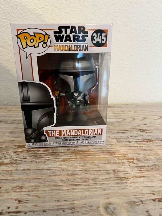 Funko POP Star Wars Mandalorian The Mandalorian 345 Neu | Kaufen auf ...