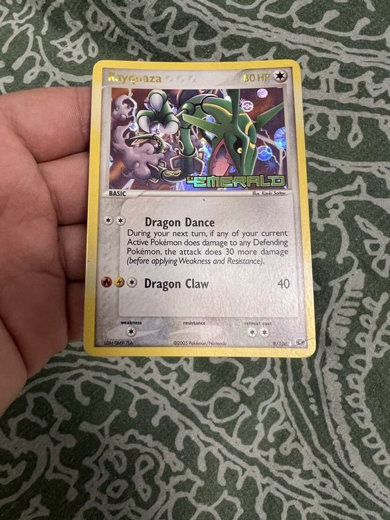 Pokemon Rayquaza Ex Emerald (Gebraucht) in Reinach BL für CHF 80 – mit ...