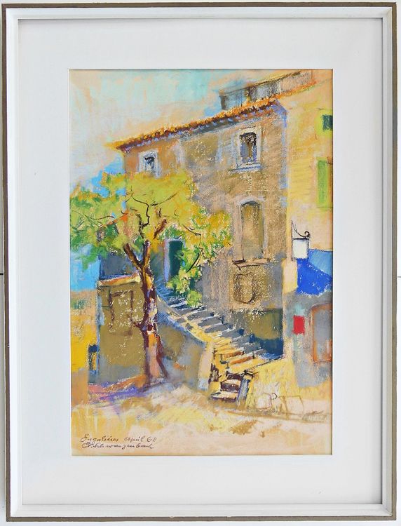 Gemälde "Eygalieres" von Armin Schwarzenbach (1914-2000) (Gebraucht) in Ostermundigen für CHF ...