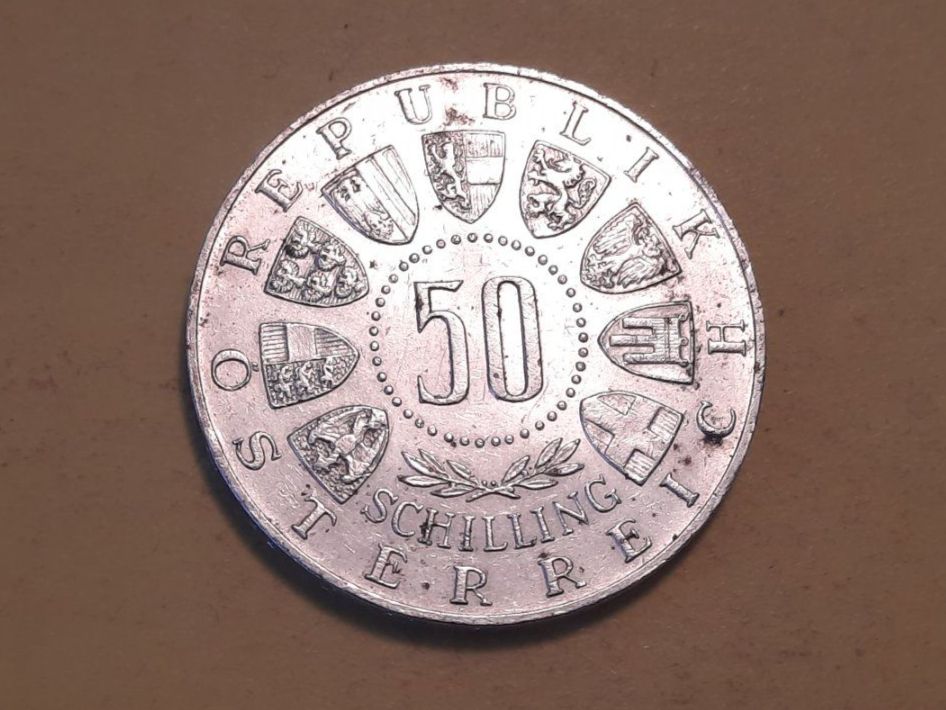 Österreich 50 Schilling "Tirol" 1963 Silber (Gebraucht) in Buchs SG für ...