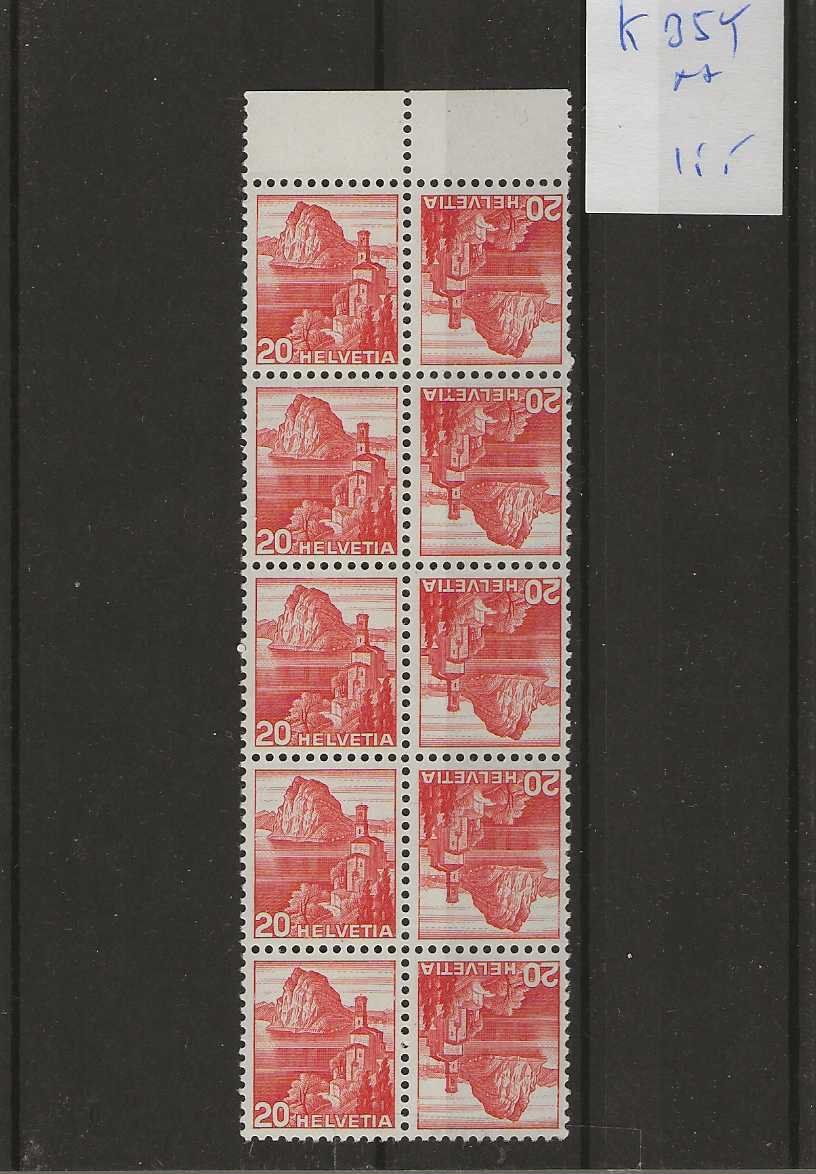 timbre K 35Y ** bloc de 5 (Neu (gemäss Beschreibung)) in Sorvilier für ...