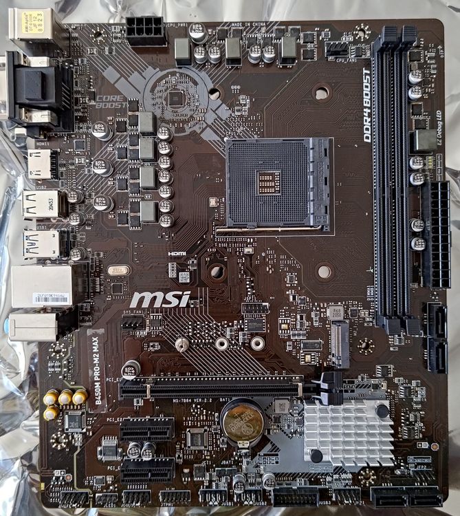 MSI B450M PRO M2 MAX (Gebraucht) in Oberentfelden für CHF 47 – mit ...