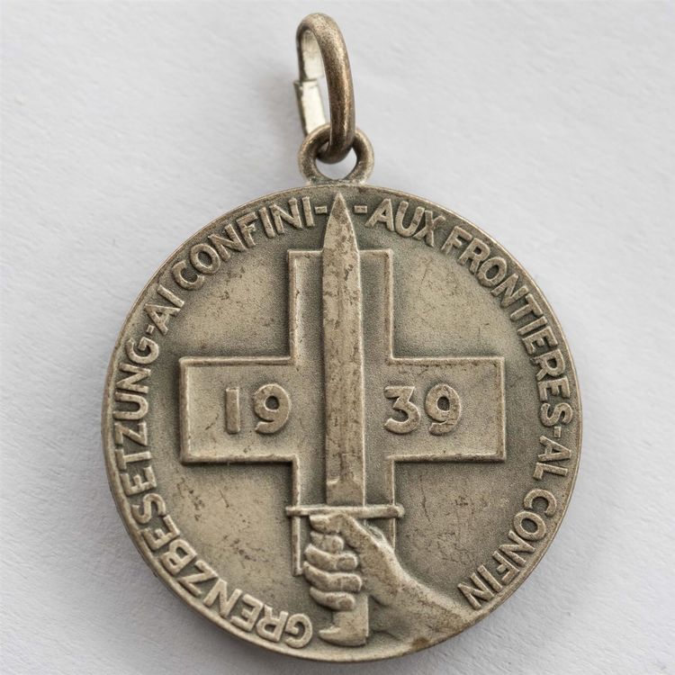 Medaille 1939 Grenzbesetzung Guisan (Gebraucht) in Rotkreuz für CHF 28 – mit Lieferung auf ...