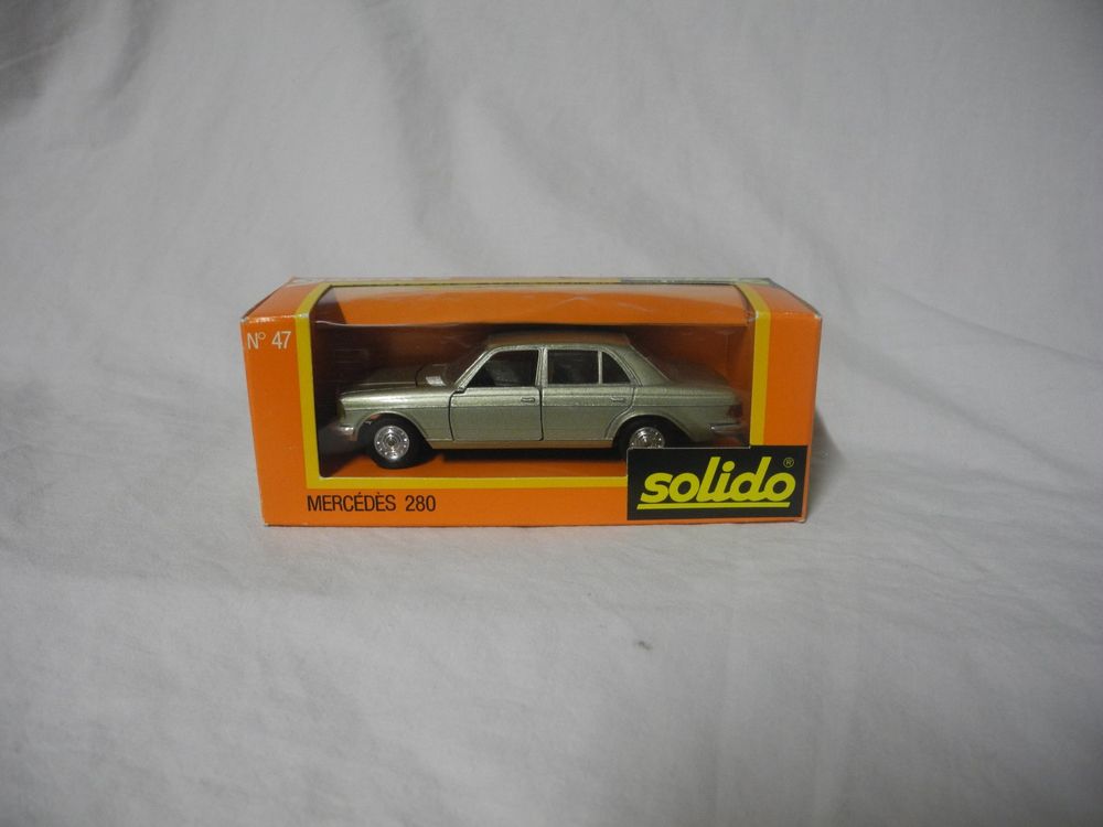 SOLIDO NR. 47 MERCEDES 280 1:43 NEUWERTIG ORIGINALVERP. | Kaufen auf ...