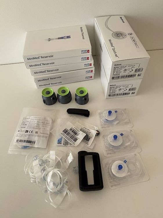 Medtronic MiniMed Quick-set und MiniMed Reservoir + Zubehör (Neu und ...