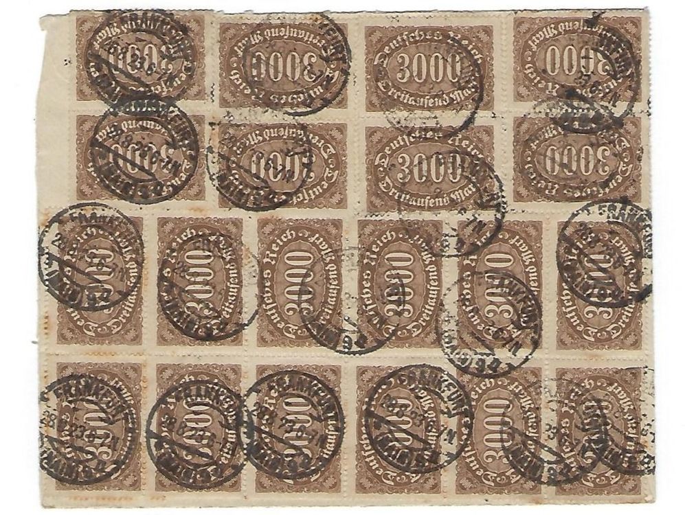 Deutsches Reich, Inflation 28.8.1923 | Kaufen auf Ricardo