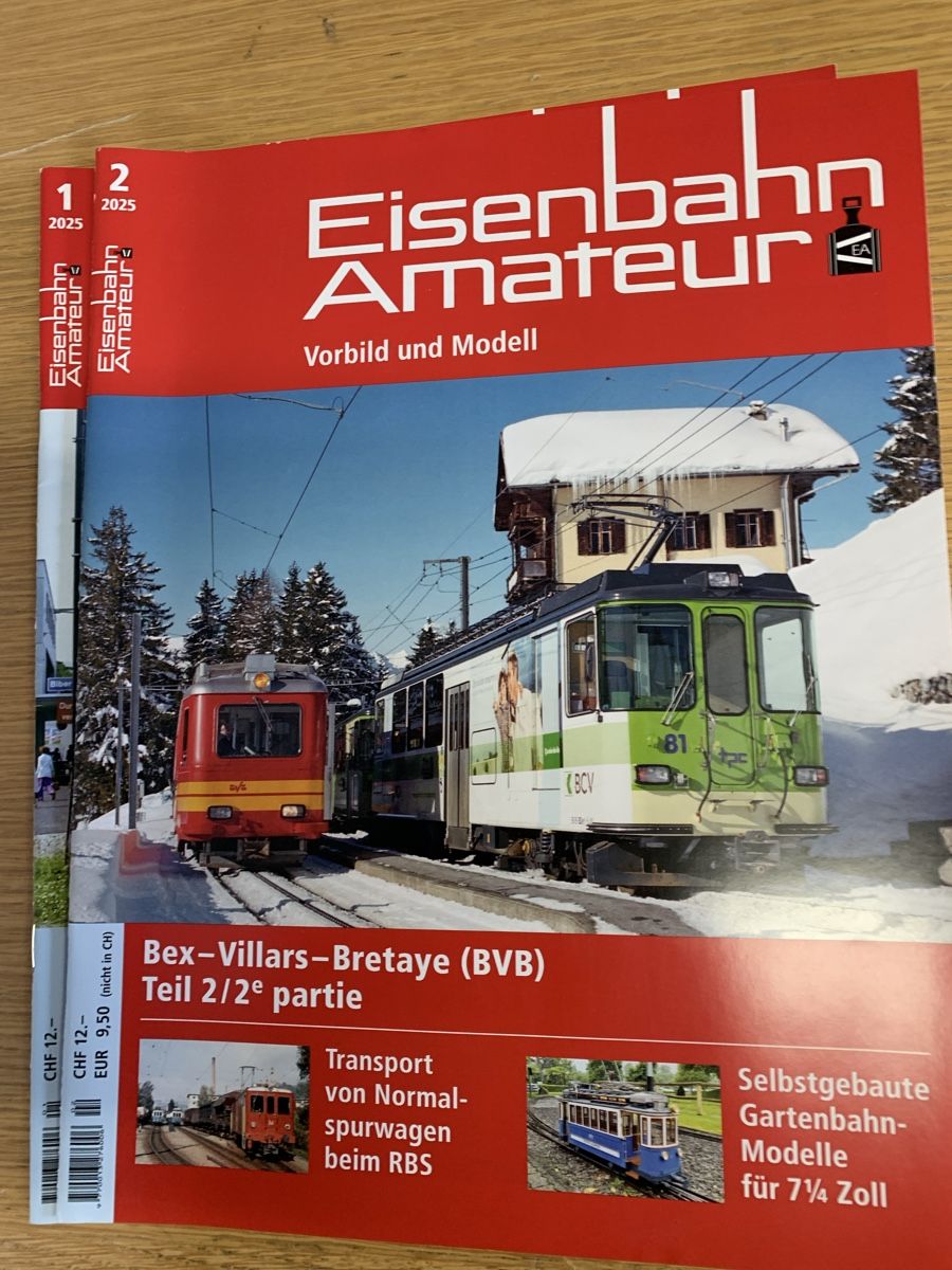 Eisenbahn Amateur 2025.Nr. 1-12, neuwertig, Em90 (Gebraucht) in Winden ...