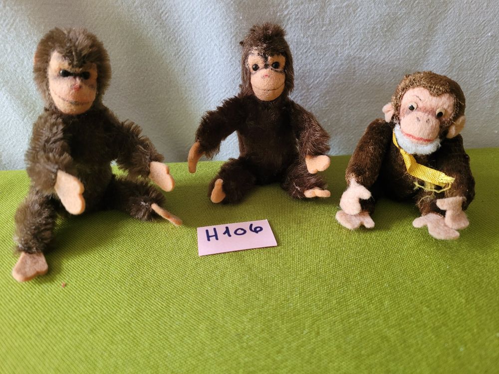 Steiff Affen H106 (Gebraucht) in Aarberg für CHF 18 – mit Lieferung auf Ricardo kaufen