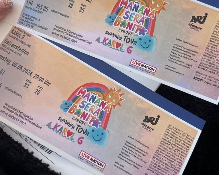 Ticket Karol G | Kaufen auf Ricardo