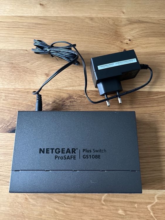 Netgear ProSAFE Plus 8-Port Gigabit Switch GS108Ev3 (Gebraucht) in für ...
